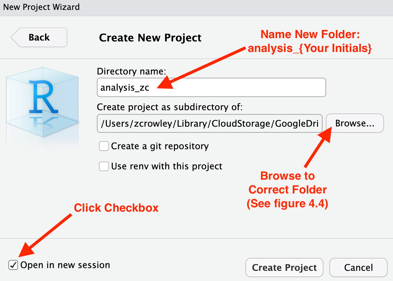 Setup and RStudio Projects • blackstone